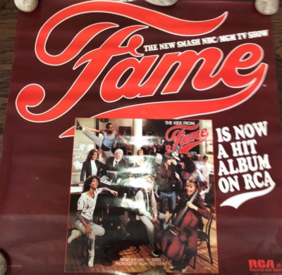 FAME POSTER RCA RECORDS 24" X 24 " POP | eBay