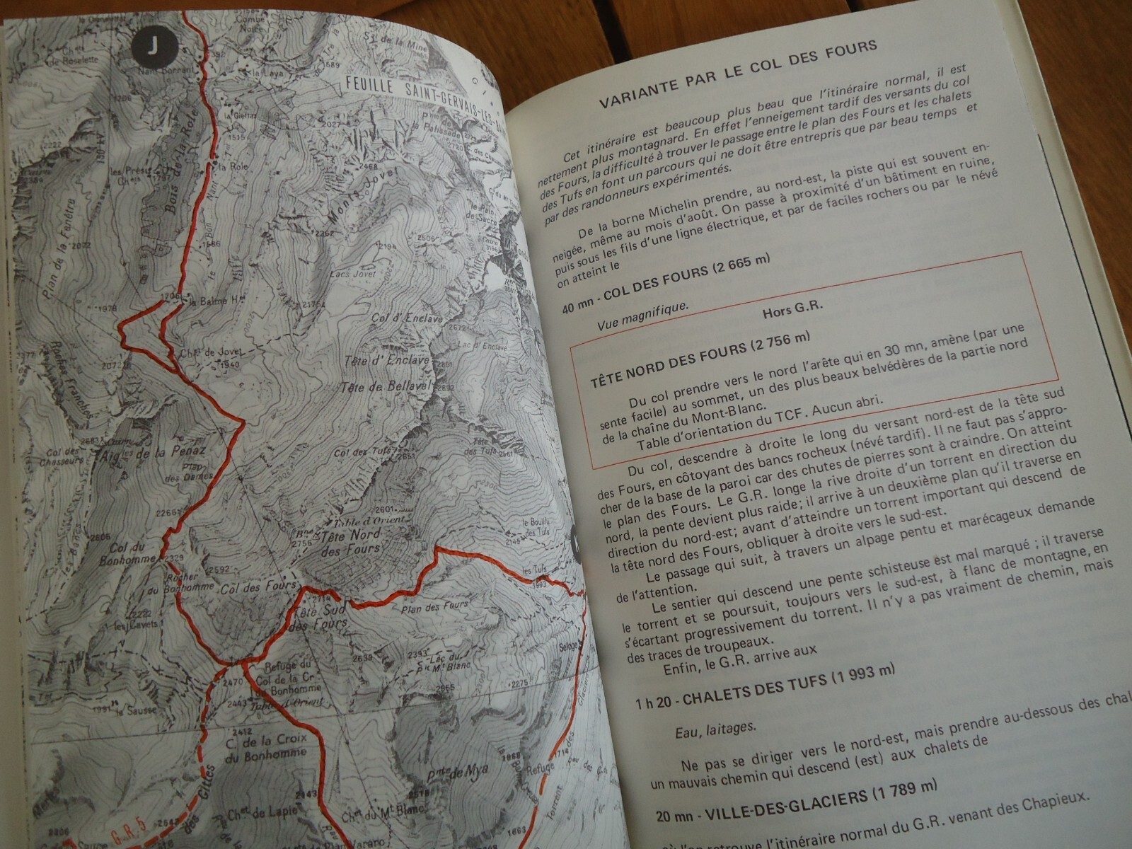 SENTIER GRANDE RANDONNEE MONT-BLANC G.R TMB TOPO-GUIDE HAUTE MONTAGNE ...