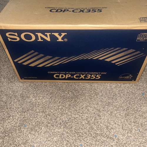 Sony CDP-CX355 CD Changer 300 Compact Disc Player HiFi Stereo Remote ...
