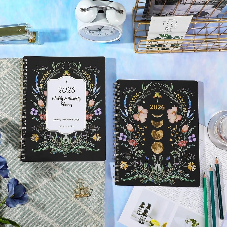 2026 Planner - Planner 2026, Jan. 2026 - Dec. 2026, 8.5'' x 11'', 2026 ...