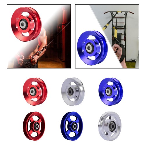 Bearing Pulley Wheel Replacement Durable Gym Cable Wheel for Fitness ...