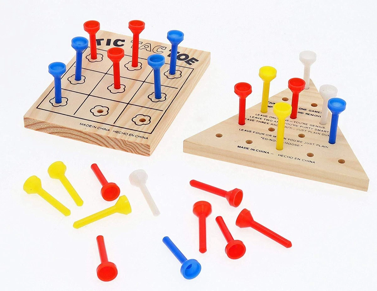 Peg Board Game Play