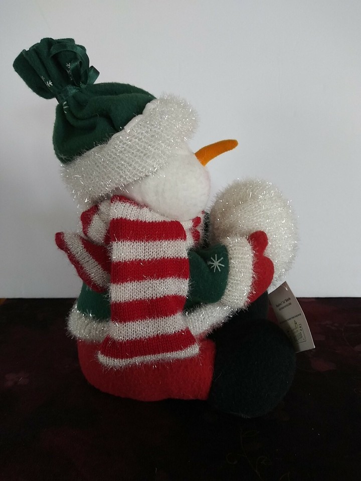 Toe Tappin Snowman By Ganz Animated Musical Christmas Snowman Plush ...