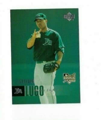 2006 UPPER DECK SILVER ROOKIE FOIL RUDDY LUGO #956 BASEBALL CARD NRMT ...