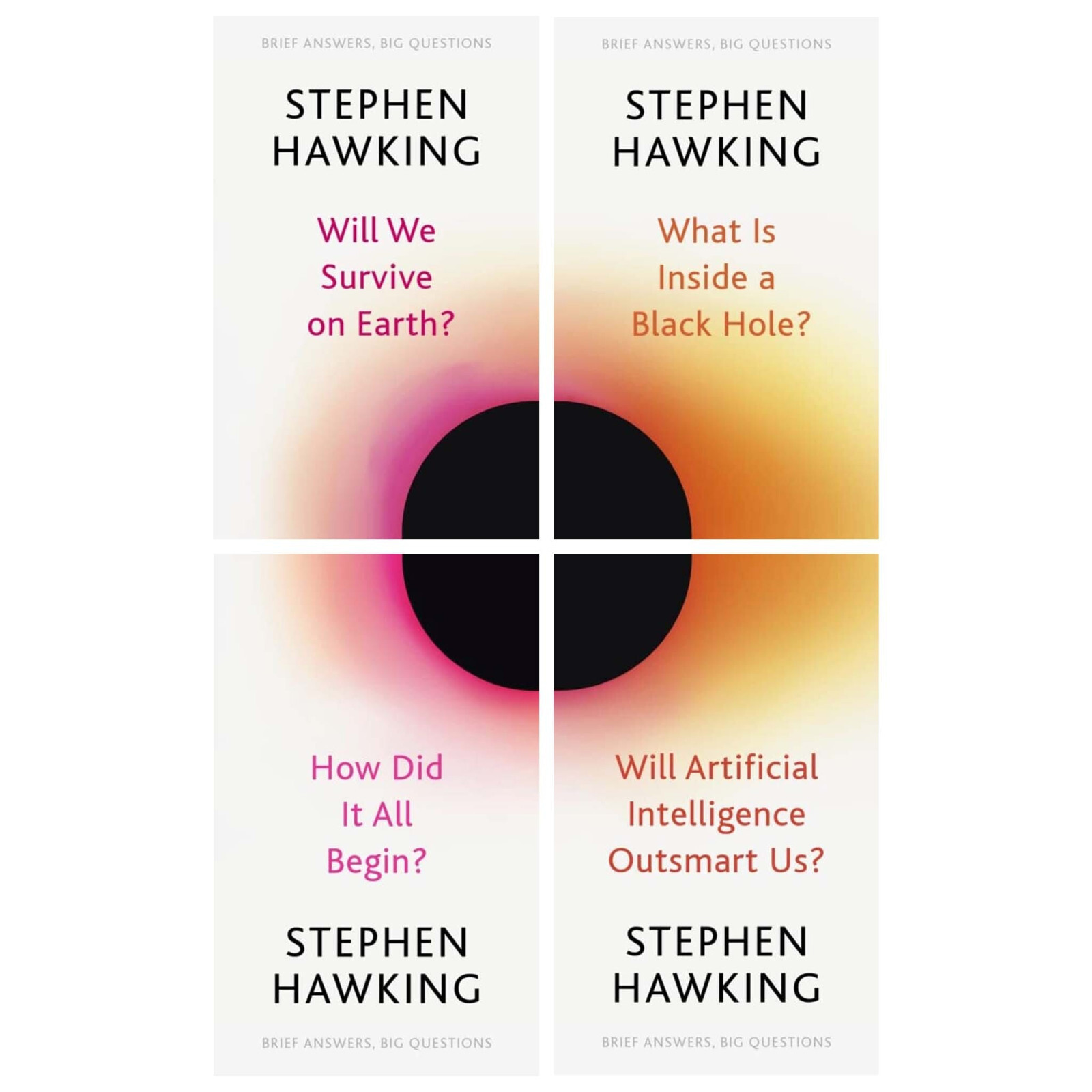 Brief Answers, Big Questions Series By Stephen Hawking 4 Books Set ...