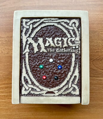 RARE VINTAGE: 1995 Magic the Gathering Official Ceramic Deck Box | eBay