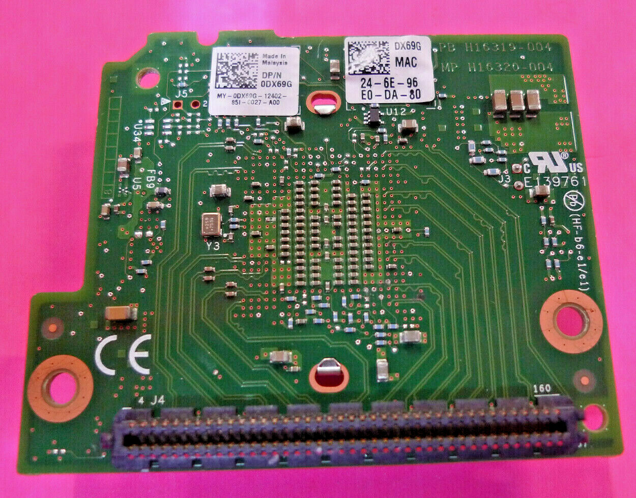 Dell PowerEdge M630 M830 Intel X710-K BNDC 10GB 2P Network Daughter ...