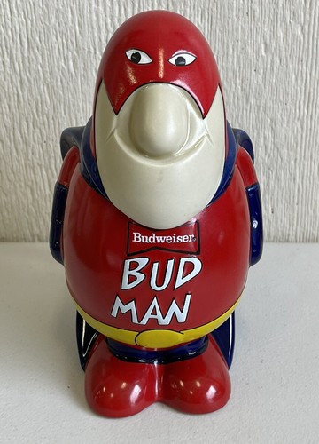 Vintage 1980’s Bud Man Budman Ceramarte Stein Budweiser Anheiser Busch ...