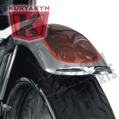 Kuryakyn 1997 Harley Davidson FLSTF Fat Boy FENDER TIPS FRT TRLG ED ...