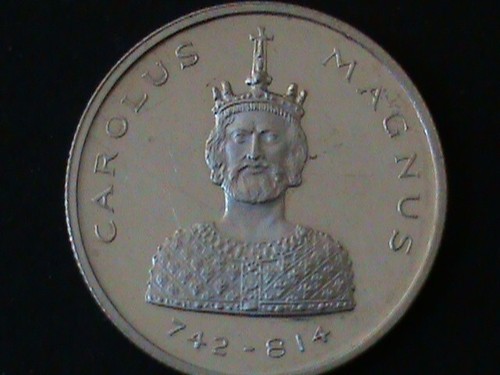 1 ECU - Paneuropean Union Carolus Magnus Sterling Coin 1972 | eBay