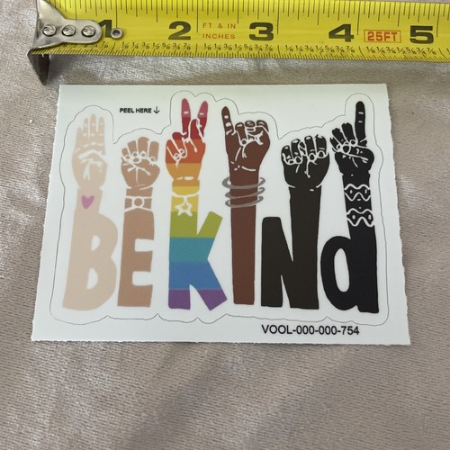 Be Kind Sign Language ASL Decal Glossy Vinyl Sticker | eBay