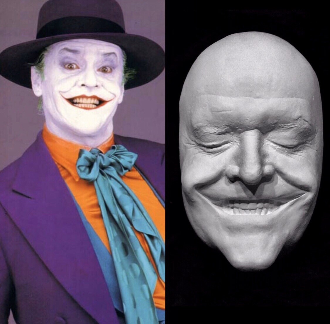 Jack Nicholson Joker Prothese I Did A Makeup Test Trying To Recreate