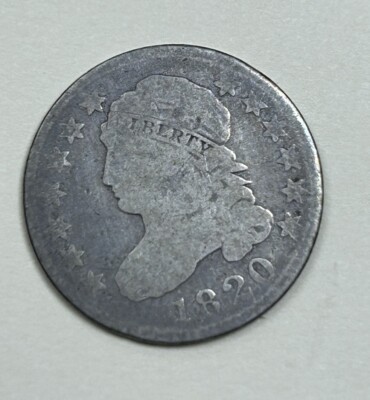 1820 Capper Bust Dime Good- Nice US Type Set Coin-zm | eBay