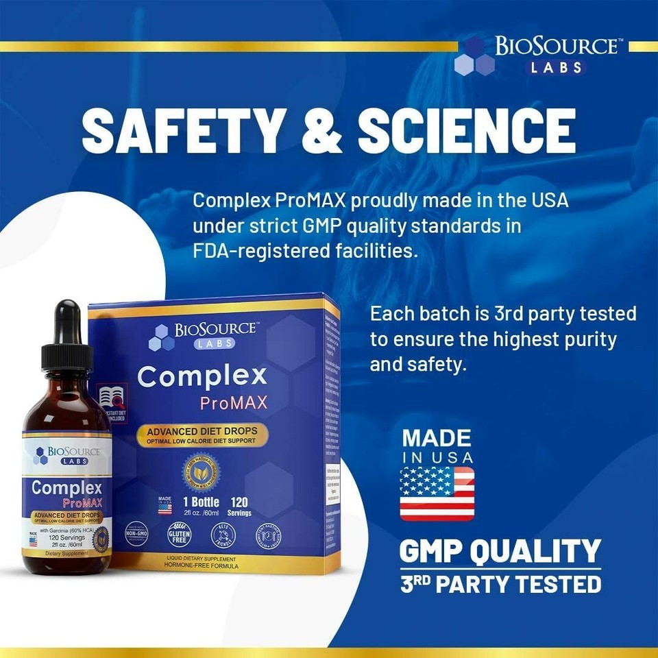 BioSource Labs Complex ProMAX Premium Diet Drops - 2 oz Bottle | eBay