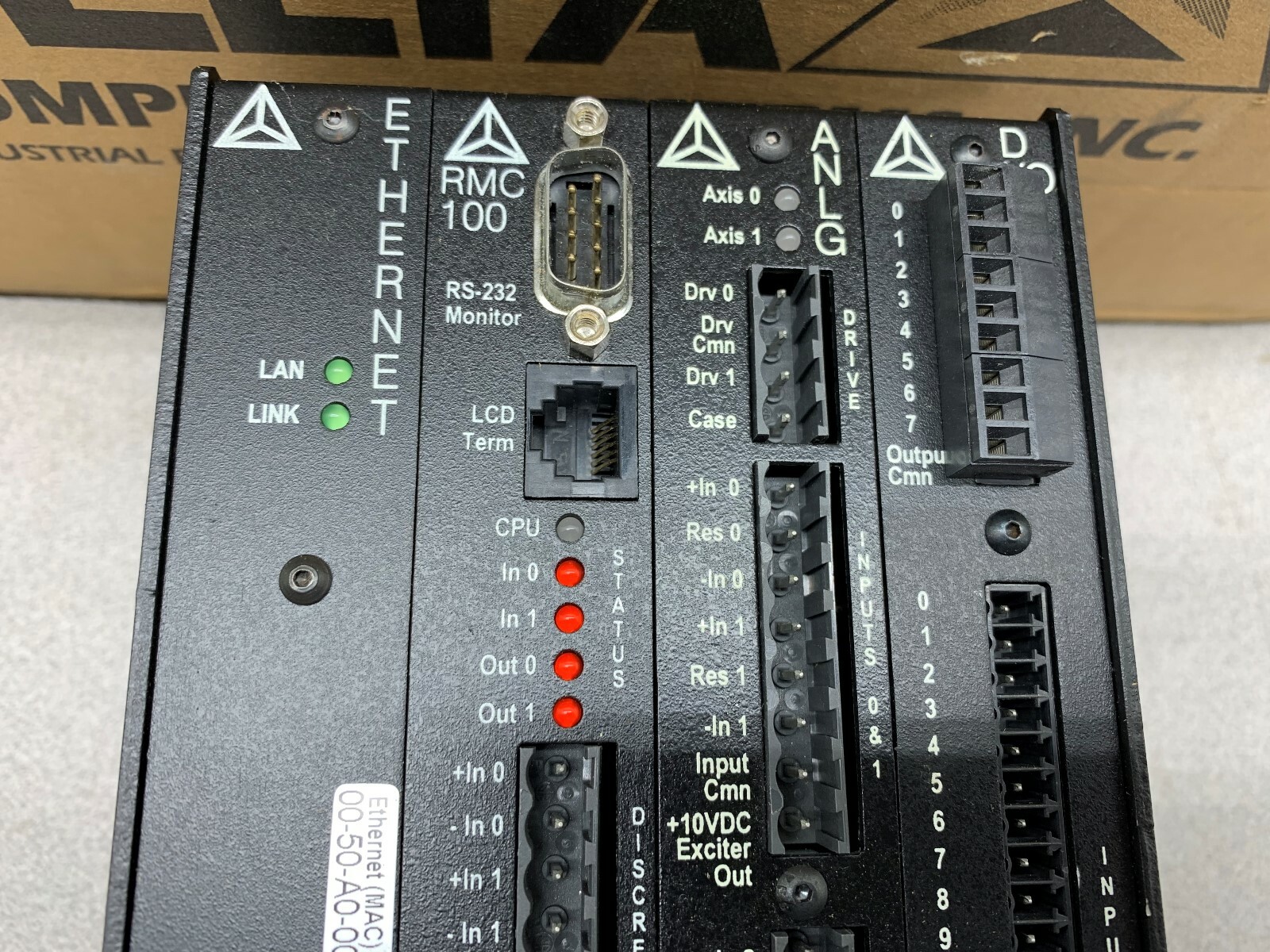 USED DELTA ETHERNET MOTION CONTROLLER RMC100-H1-D1-ENET | eBay