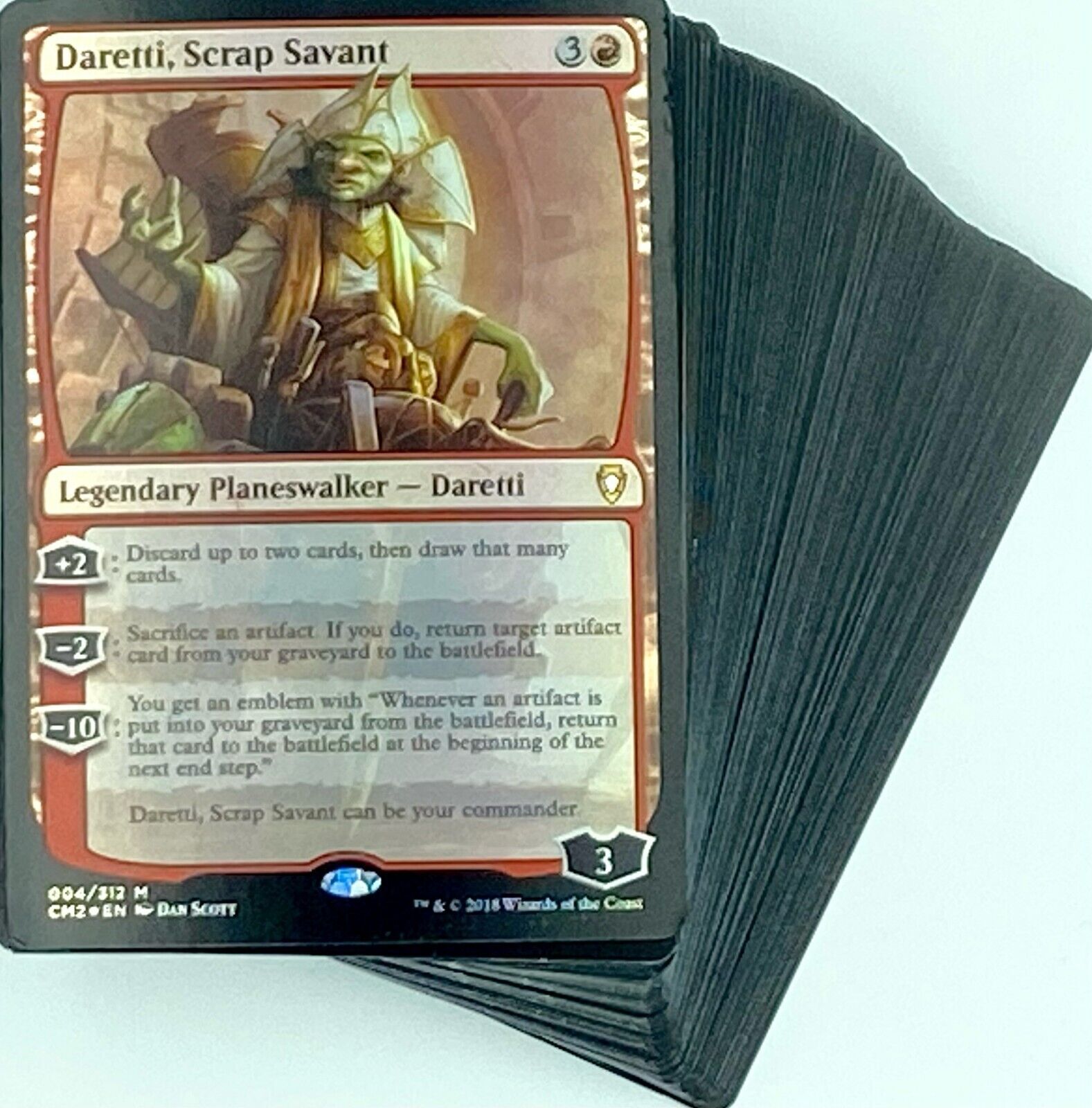 ***Custom Commander Deck*** Daretti, Scrap Savant - Artifacts - EDH ...