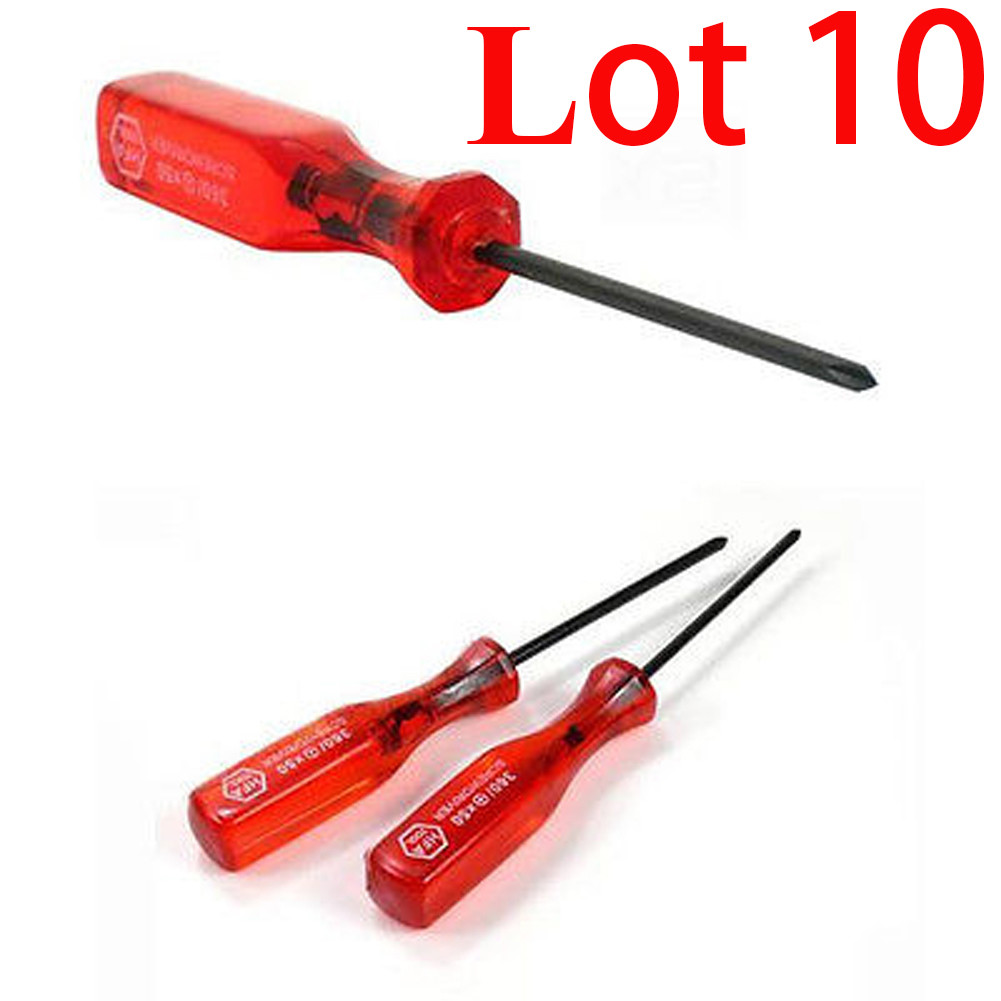 Lot10 Triwing Screw Driver ‘Y’ for Nintendo Wii GBA DS Lite NDSL NDS SP ...