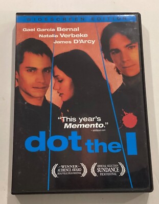 Dot the I (DVD, 2005) Starring Gael Garcia Bernal & Natalia Verbeke | eBay