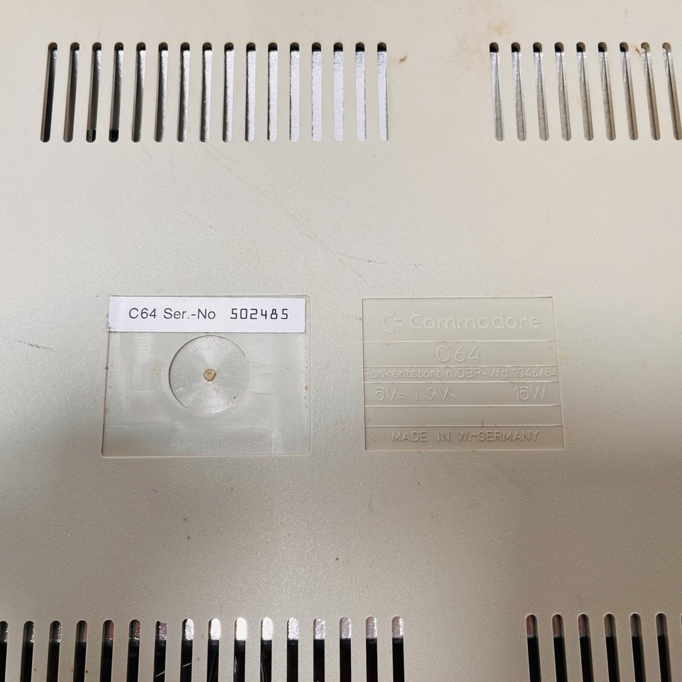 Commodore C64 with Floppy 1541 Untested | eBay