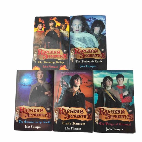5x Ranger’s Apprentice Books # 2,3,5,7 & 8 Bundle by John Flanagan ...