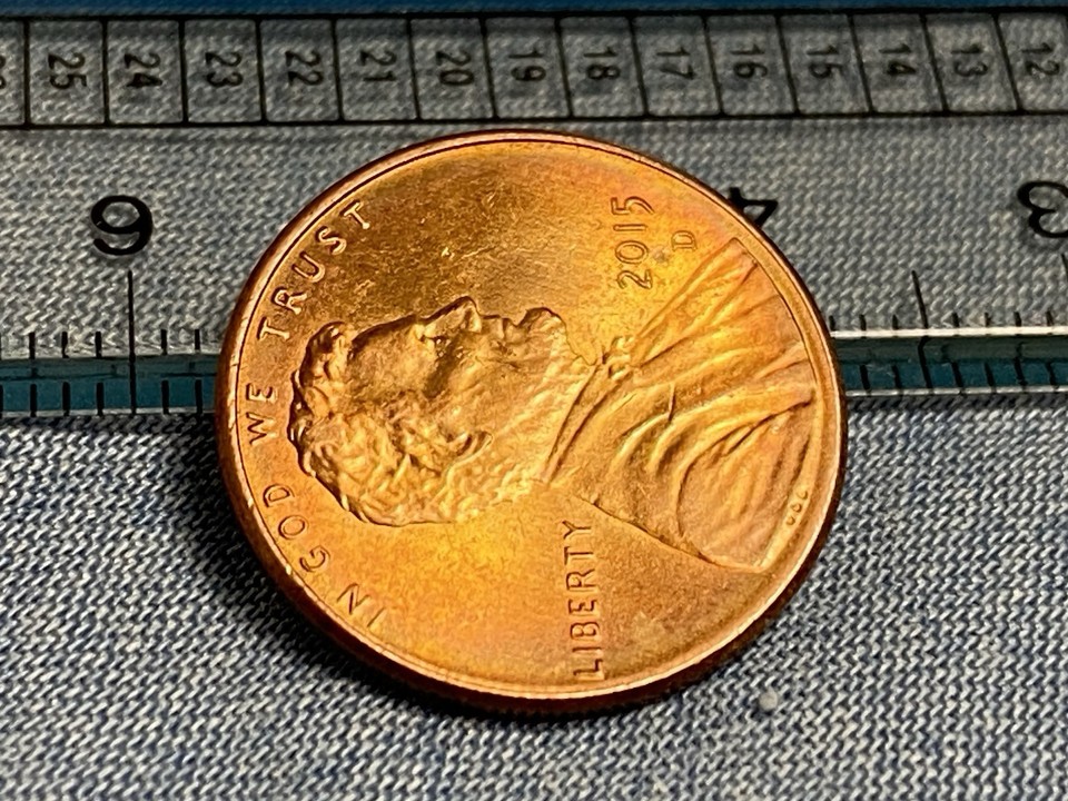 2015 D Penny Lincoln Coin Error | eBay