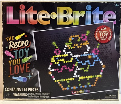 Lite Brite Classic Retro Toy 214 Pieces New 885561022155| eBay