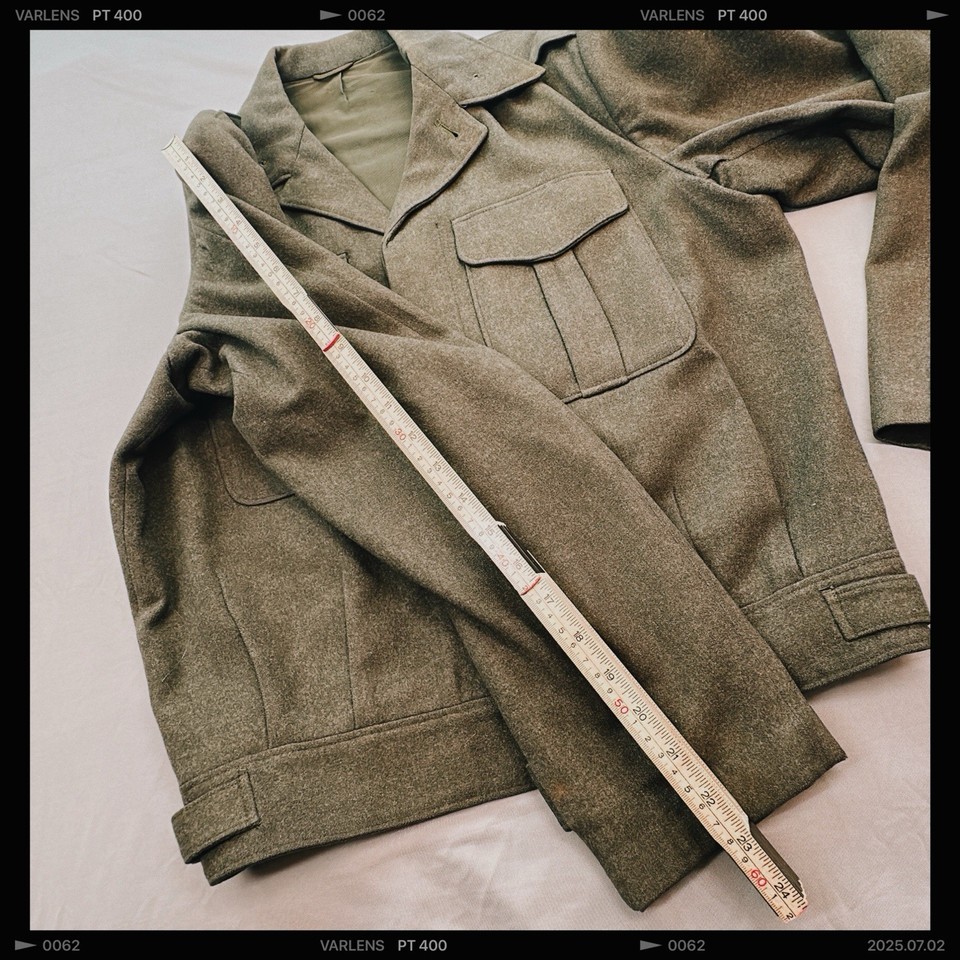 VTG US Marine Corps USMC Jacket Green Fits Wool Ike Style Waist ...