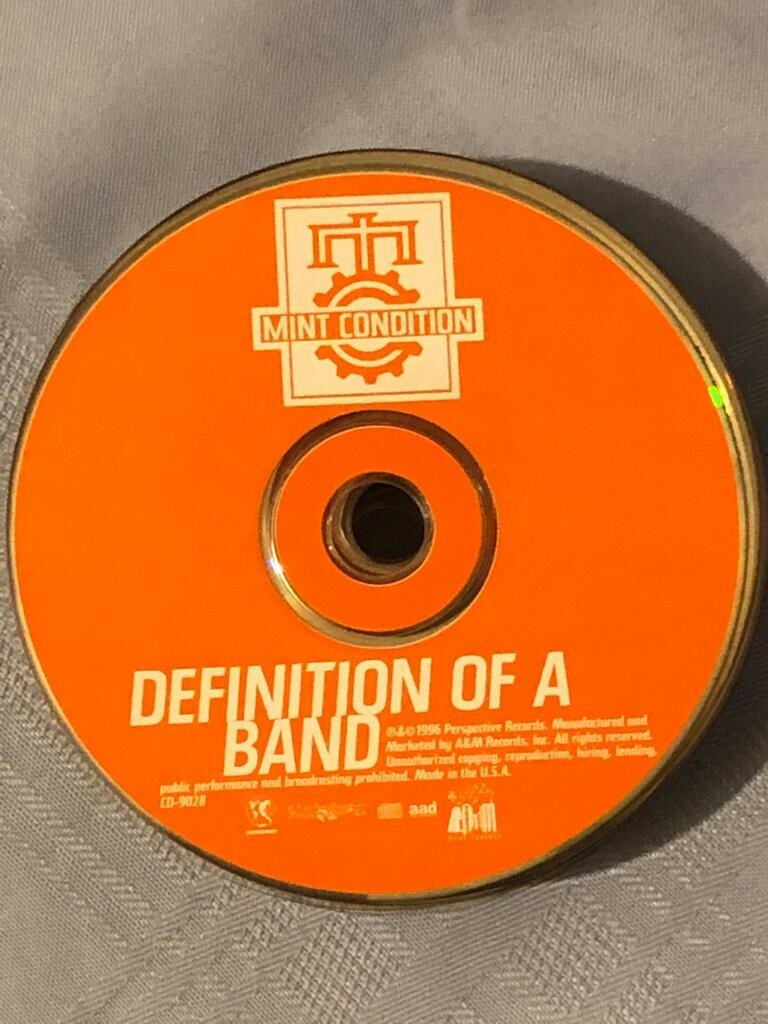 Definition of a Band by Mint Condition (CD, Nov-1999, Perspective)(disc ...