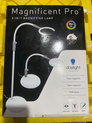 Daylight Company - Magnificent Pro - Magnifying lamp, Bright 6,000K ...