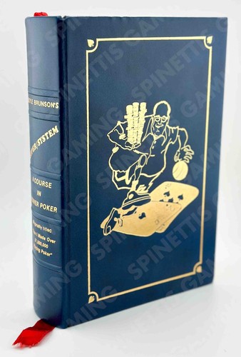 Doyle Brunson's Super System A Course in Power Poker Hard Cover Signed ...
