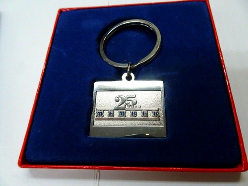 AAA Triple A 25 Year Member Metal Keychain MIB | eBay