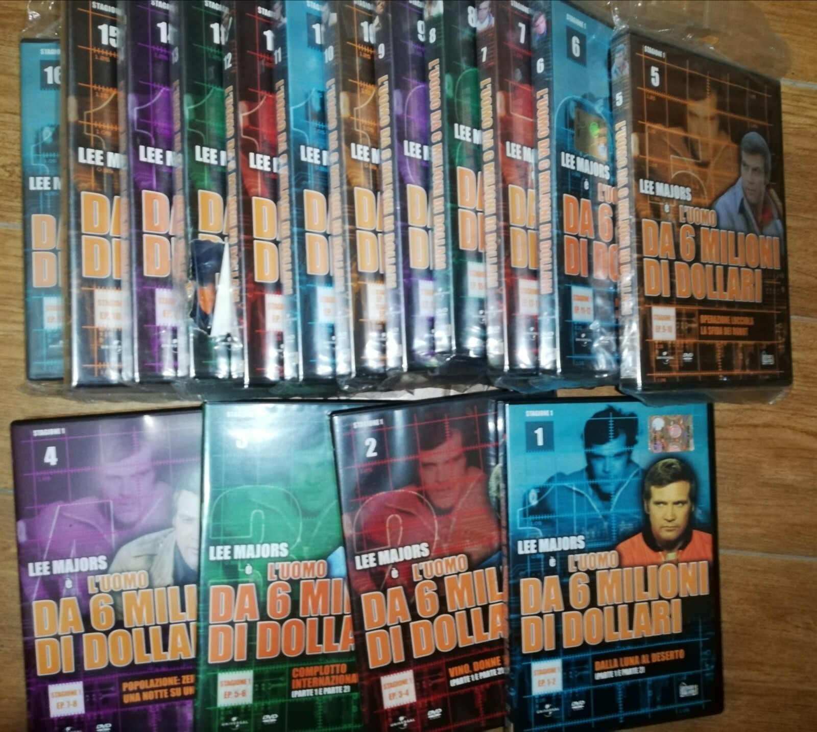 Luomo Da Sei Milioni Di Dollari Dvd Ebay