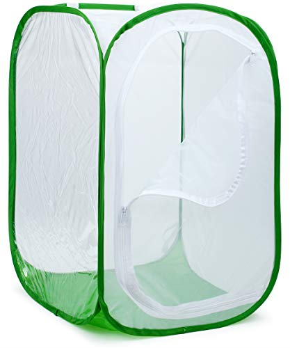 RESTCLOUD 36" Large Monarch Butterfly Habitat, Giant Collapsible Insect ...