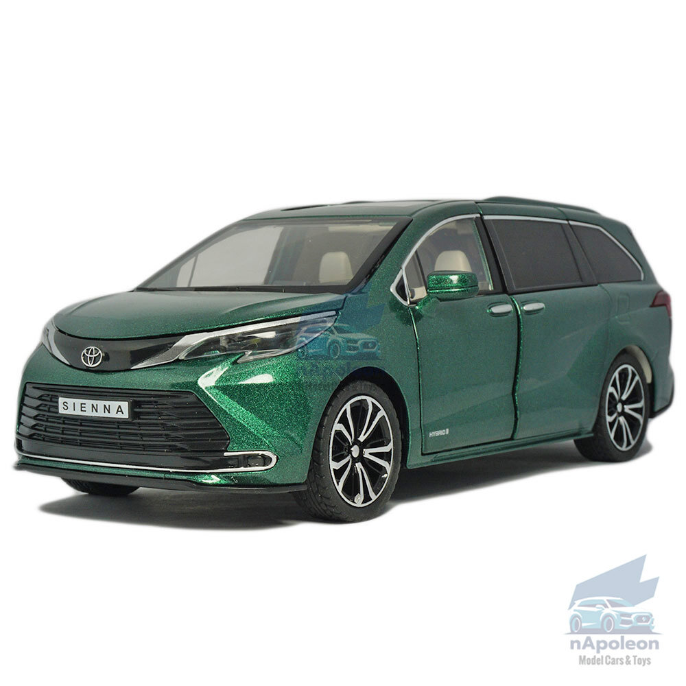 1:24 Toyota Sienna Model Car Alloy Diecast Toy Vehicle Collection Kid ...