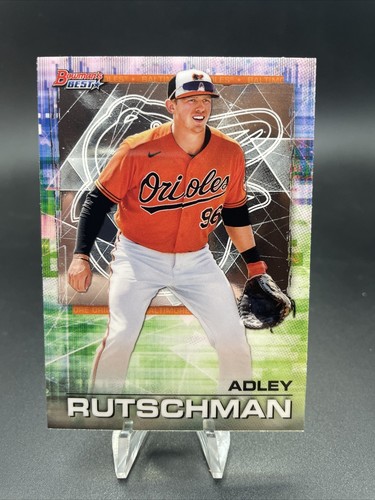 2021 Bowman's Best Adley Rutschman #25 Baltimore Orioles Rookie Card RC ...