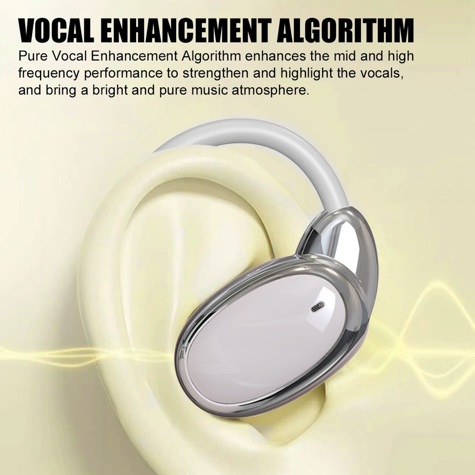 OWS Bluetooth Earphone HiFi Sound AI Translation Sport Neckband 30Hrs ...