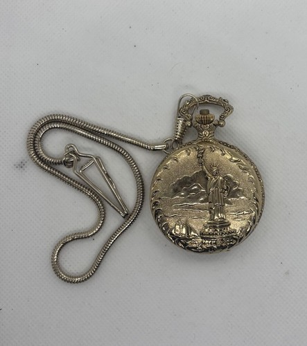 1886 - 1986 Statue of Liberty Pocket Watch Commemorative Limited ...