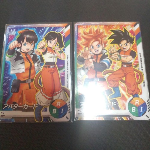Dragon Ball Super Heroes Avatar Card Goku Pan Rare DBZ | eBay