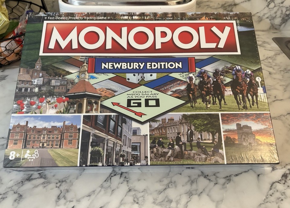 Newbury, England Edition Of Monopoly Board Game. New & Sealed | eBay UK