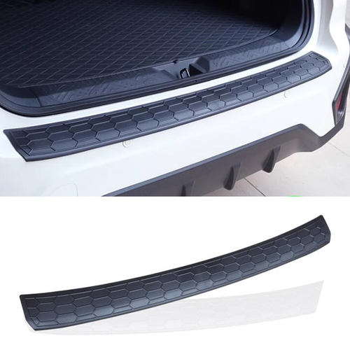 For Subaru Crosstrek 2024-2025 black PP Rear Bumper Trunk Sill Guard ...