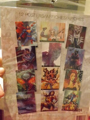 DC Posters--Set of 12--Brand New | eBay