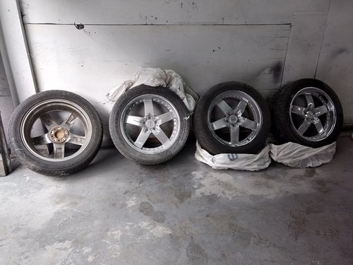 Used Armano Rims and Hankook Ventus tires set of 4 275/45/20 from ford ...