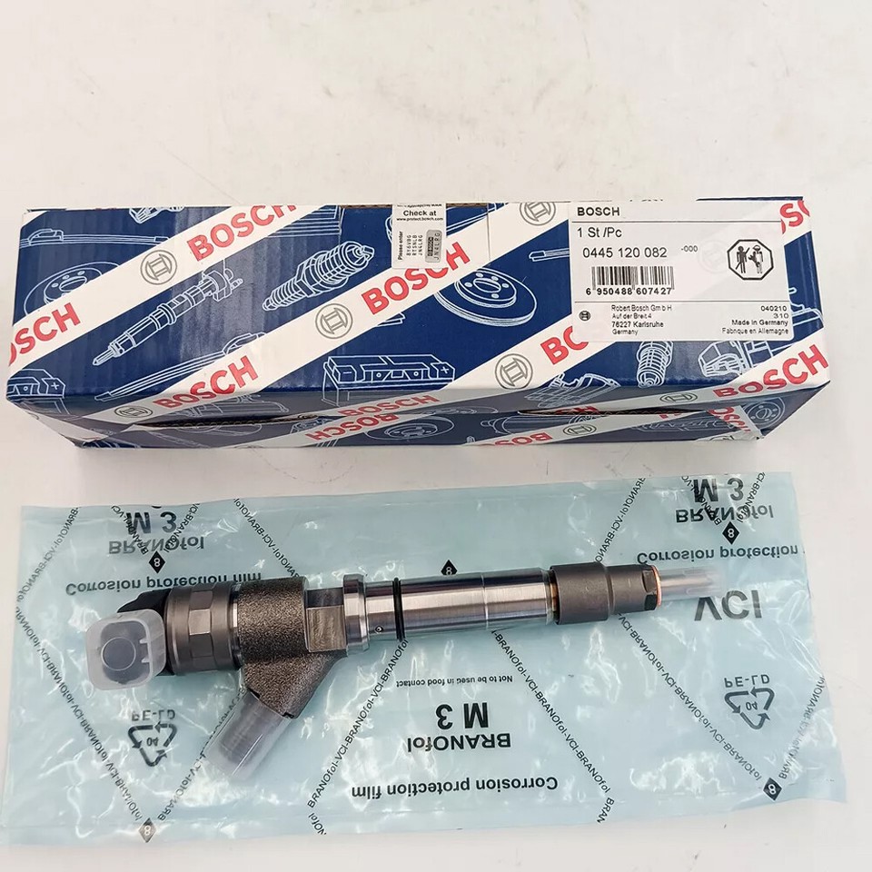 8x Bosch Fuel Injector For GMC LMM Duramax 07-10 6.6L 0445120082 ...