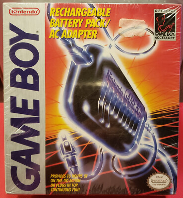 Nintendo Gameboy Rechargeable Battery Pack / AC Adapter ~ BRAND NEW ...