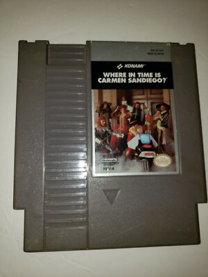 Where in Time is Carmen Sandiego (Nintendo Entertainment System, 1991 ...