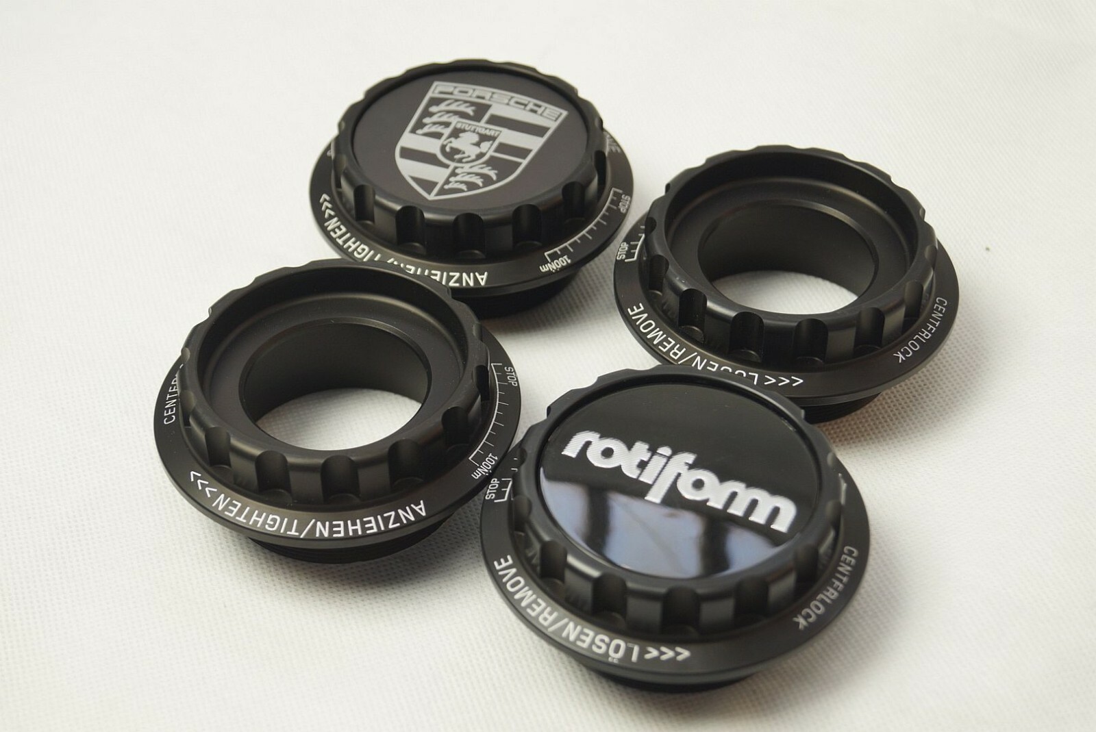 Rotiform BUC Centerlock Nuts Center Cap 18 19 20 Inch Hex Porsche VW ...