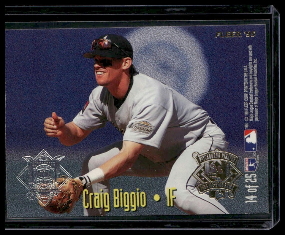 1995 Fleer #14 - Travis Fryman / Craig Biggio | eBay