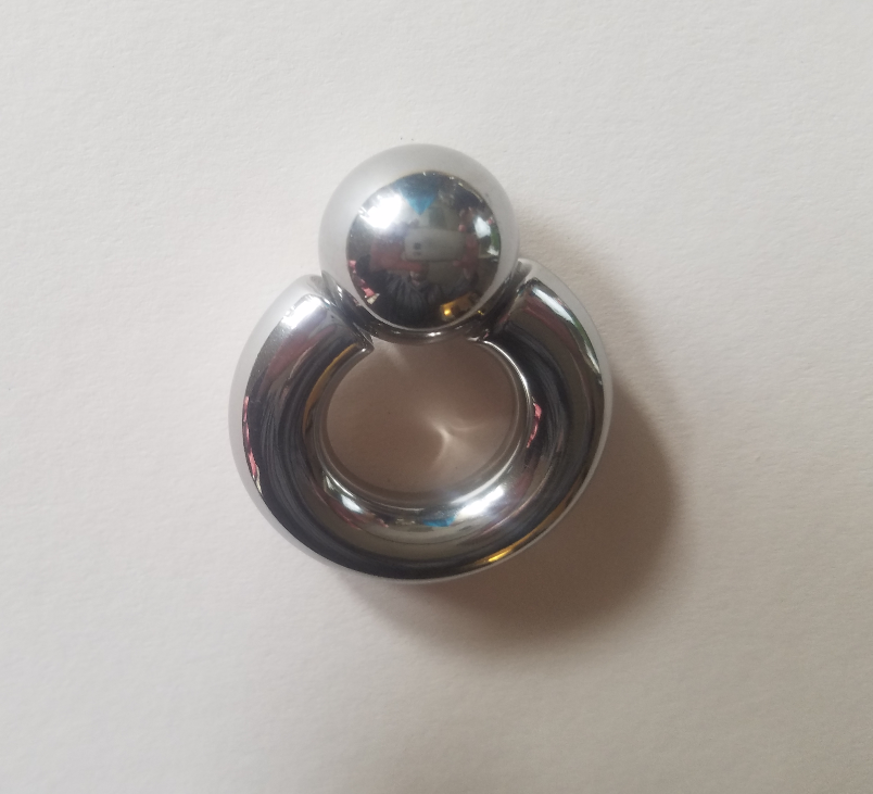 CUSTOM HEAVY GAUGE CBR PRINCE ALBERT RING 11MM X 20MM & 22MM SCREW IN ...