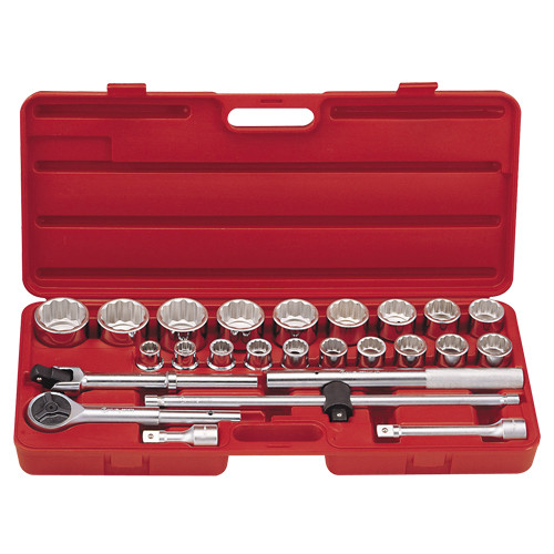 3/4” SOCKET & ACCESSORY SET GENIUS TOOLS TW-625M | eBay