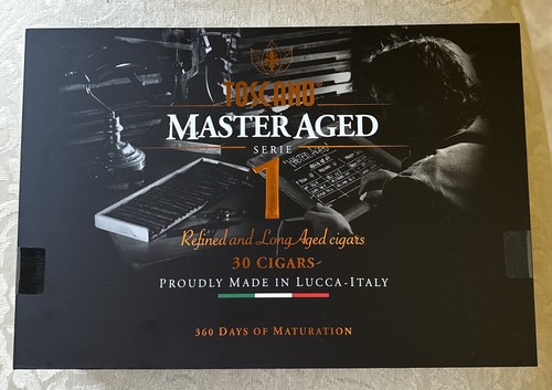 TOSCANO Master Aged Serie 1 Empty Cigar Box! 11x7.25x2 | eBay